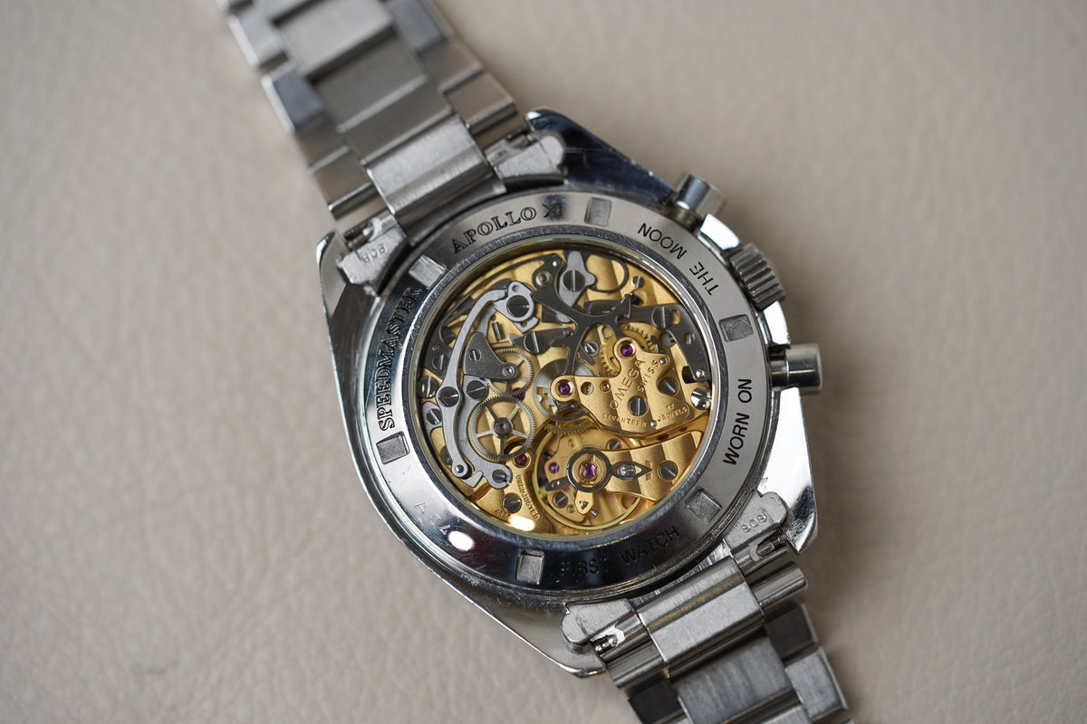 1988 Omega Speedmaster Apollo XI - Numbered Edition 345.0808 Moonwatch ...