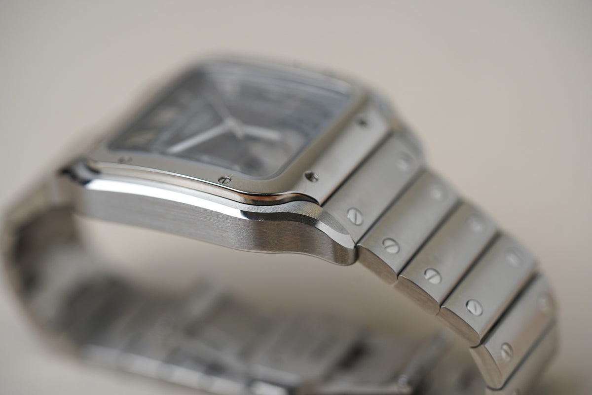 Cartier Santos De Cartier Large Dual Time WSSA0076 – Belmont Watches