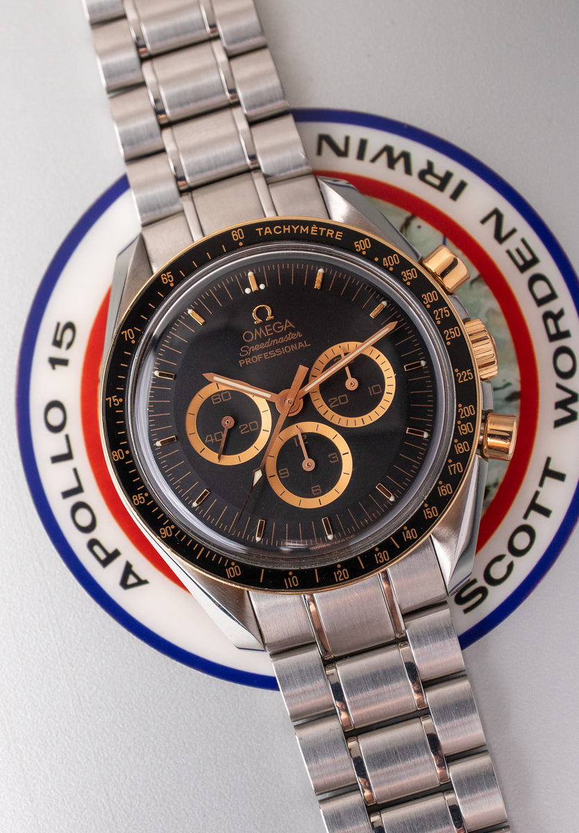 Omega Speedmaster Apollo XV 3366.51 '35th Anniversary' – Belmont Watches