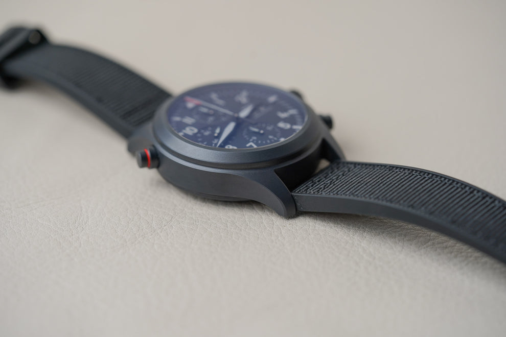 IWC Pilot's Watch Double Chronograph Top Gun Ceratanium IW371815 ...