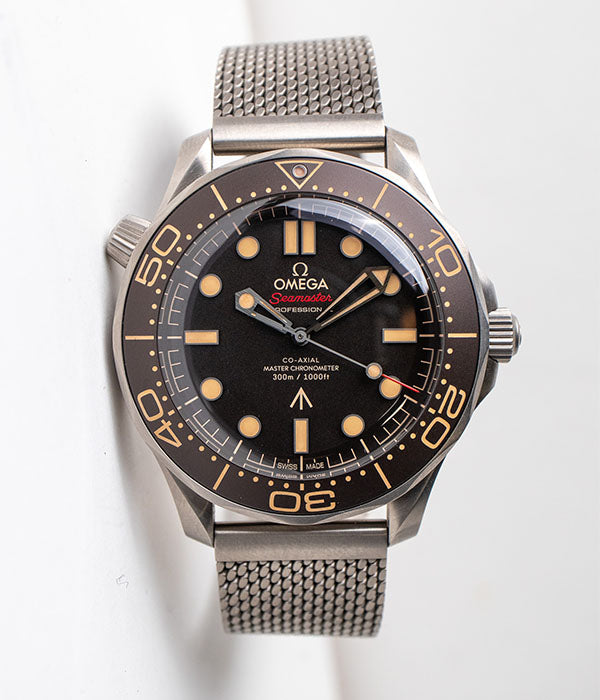 Omega Seamaster 300M 007 Titanium 210.90.42.20.01.001 NTTD – Belmont ...