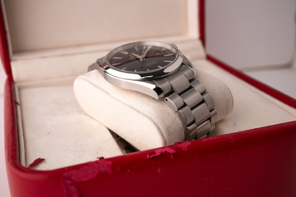 Omega Seamaster Aqua Terra 2503.50 Black – Belmont Watches