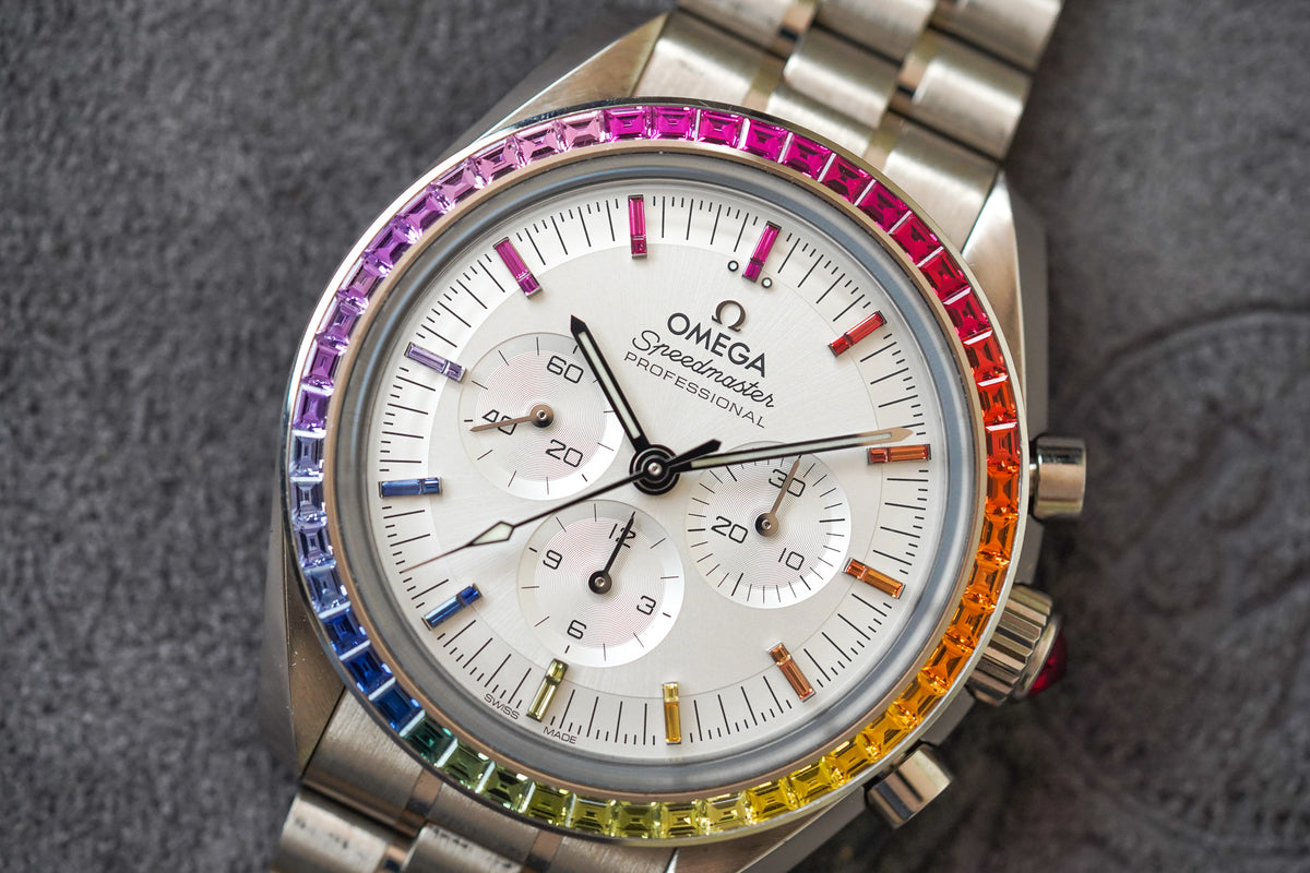 Omega Speedmaster Canopus Gold Rainbow 310.55.42.50.52.002 – Belmont ...