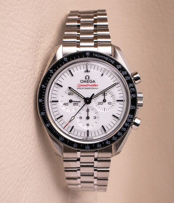 Omega Speedmaster White 310.30.42.50.04.001 – Belmont Watches
