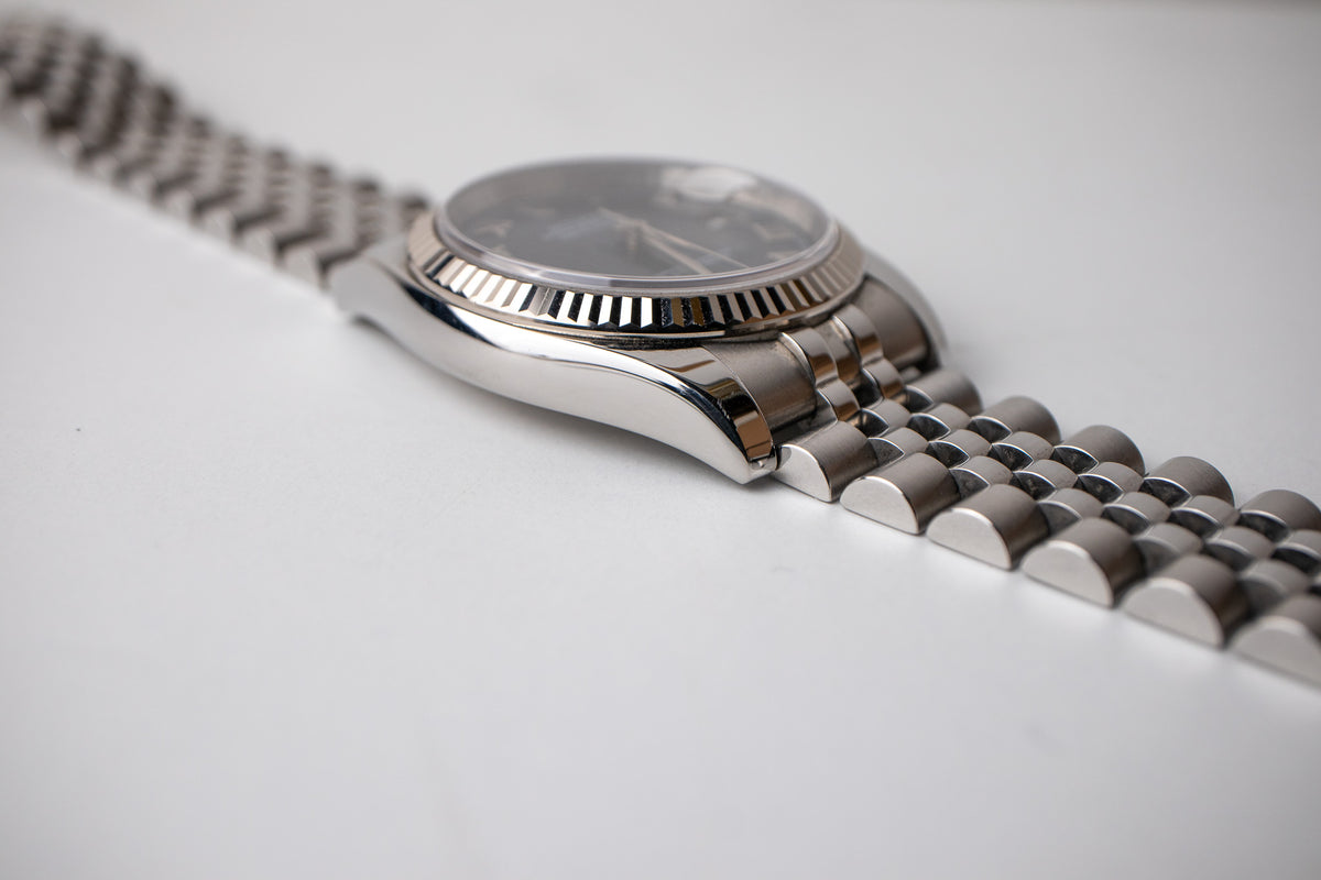 Rolex Datejust 116234 Blue Roman – Belmont Watches