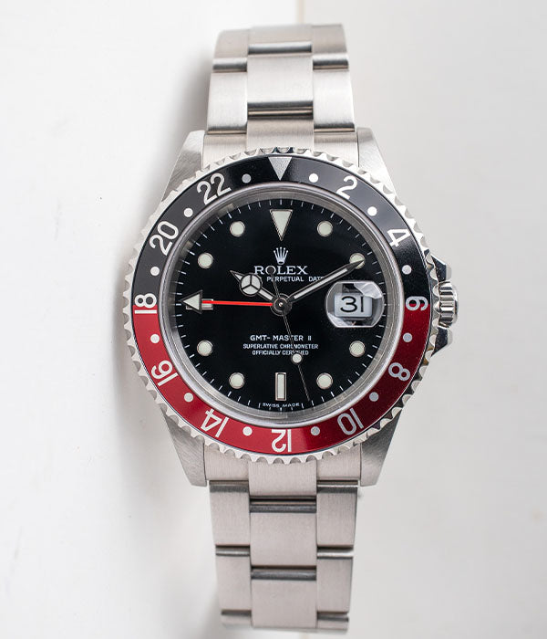 Rolex GMT Master II 16710 Coke "Error Stick Dial" – Belmont Watches
