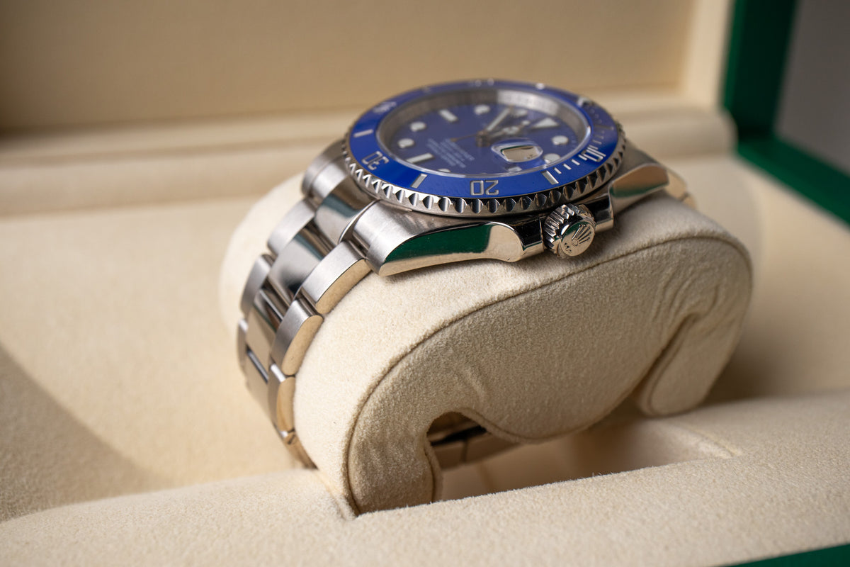 Rolex Submariner 116619LB "Smurf" – Belmont Watches