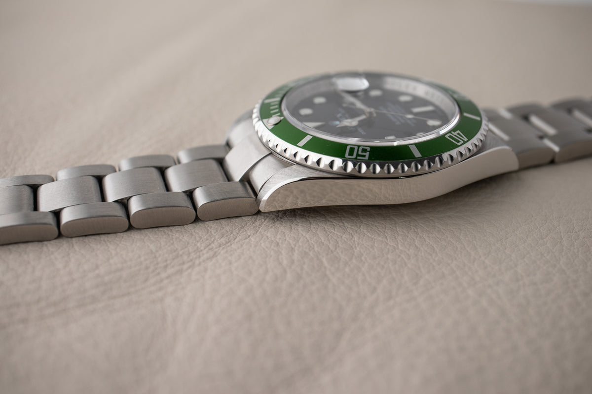 Rolex Submariner 16610LV 'Kermit' Engraved – Belmont Watches