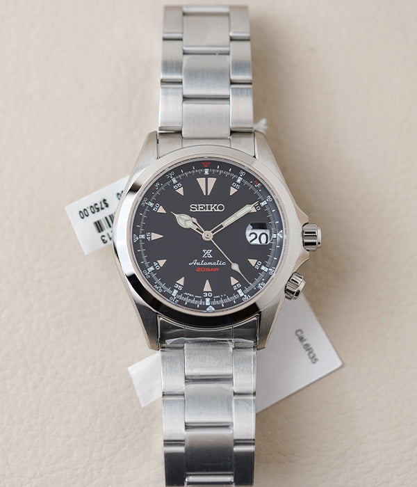 Seiko Alpinist Black Dial SPB117 – Belmont Watches