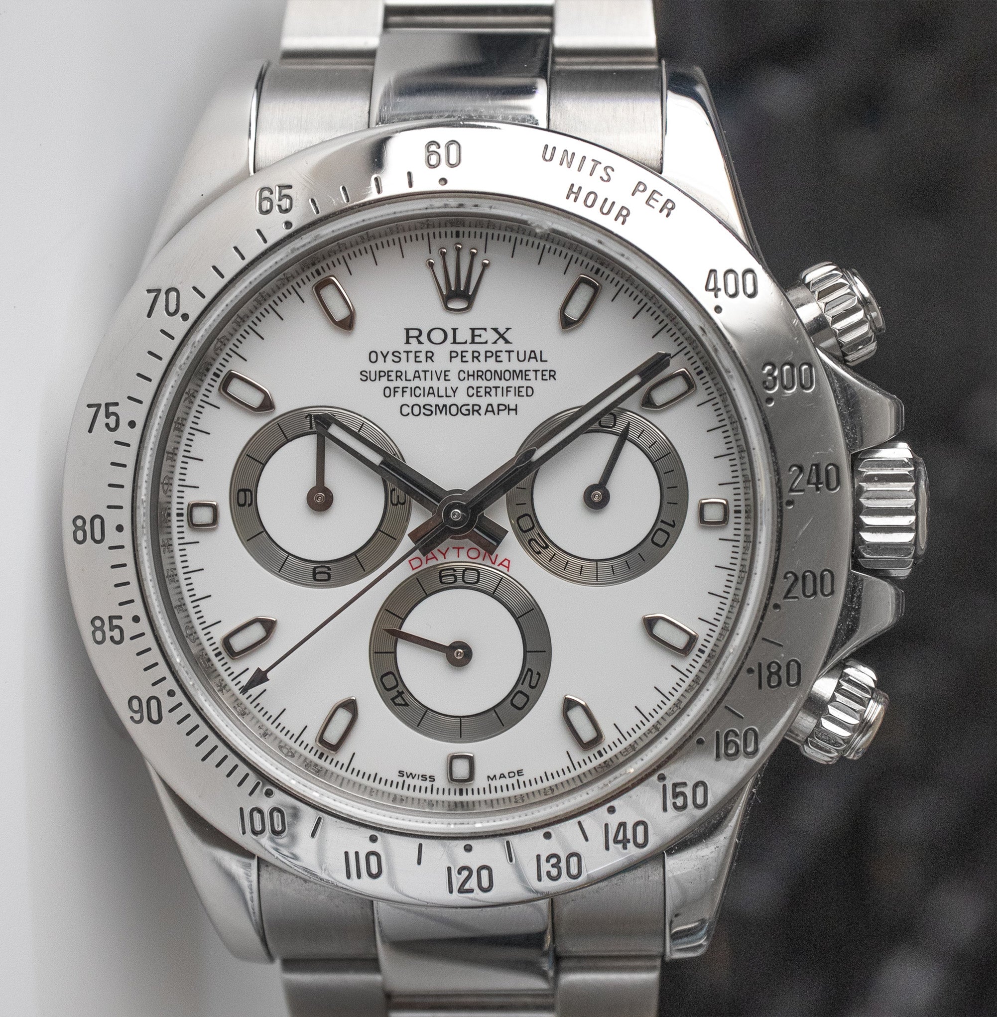 Rolex Daytona 116520 White 'APH' Dial – Belmont Watches